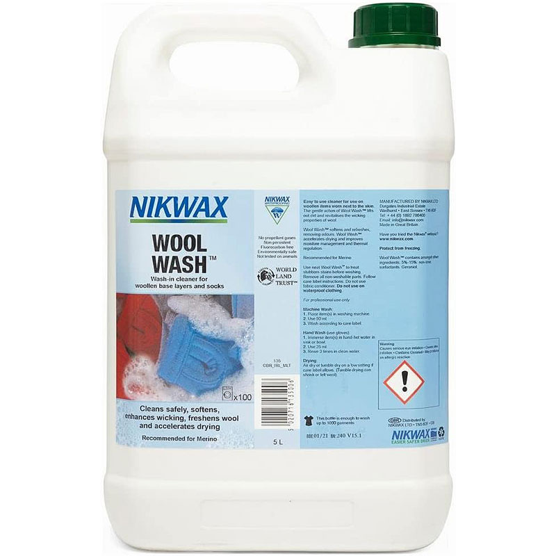 NIKWAX WOOL WASH 5L | The Edge ZA